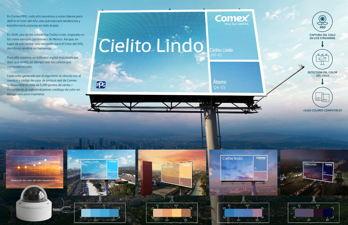 Ganem México y Comex PPG convierten el cielo de la CDMX en una ...
